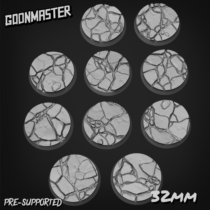 3D Printable Rubble Base Set by Goon Master