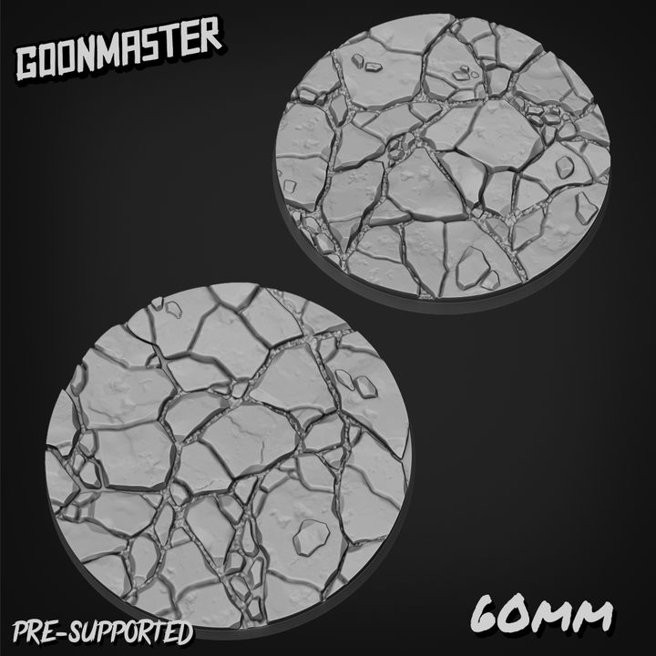 3D Printable Rubble Base Set by Goon Master