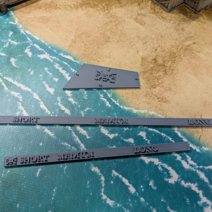 3D Print of Port Royal Rulers Set by marshalllambie