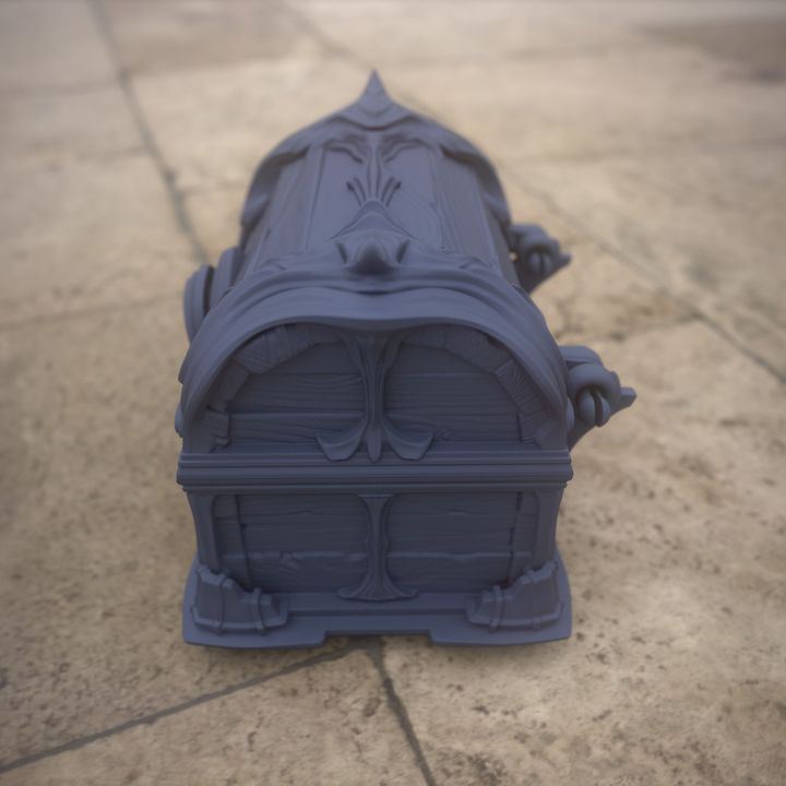 3D Printable Articulated Master Chest by Alex Kolakowski