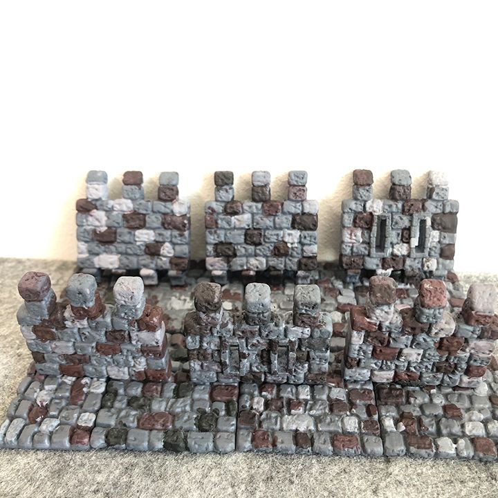 3D Printable Castle builder - Walls by ARTMARKEVYCH