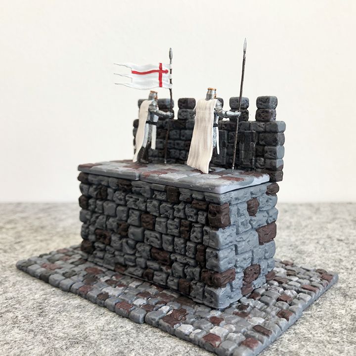 3D Printable Castle builder - Walls by ARTMARKEVYCH