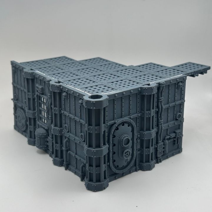 3D Printable Terrain Scifi war game by Hsprods Miniatures