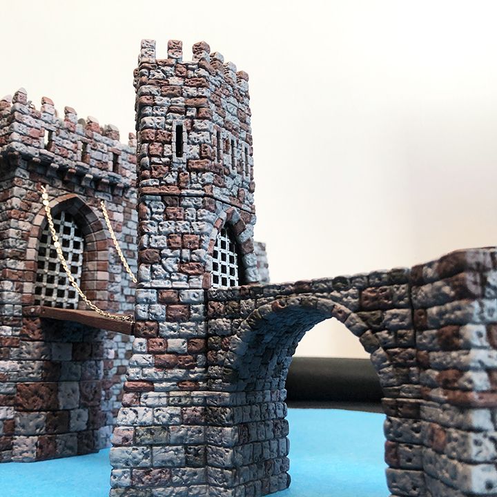 3D Printable Castle builder - Medieval Bridges by ARTMARKEVYCH