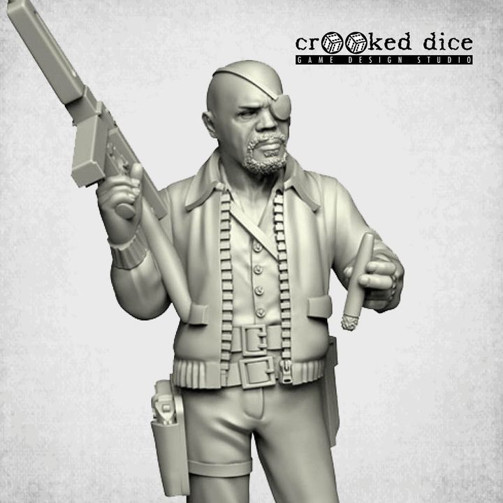3D Printable Esoteric Agent D by Karl Perrotton