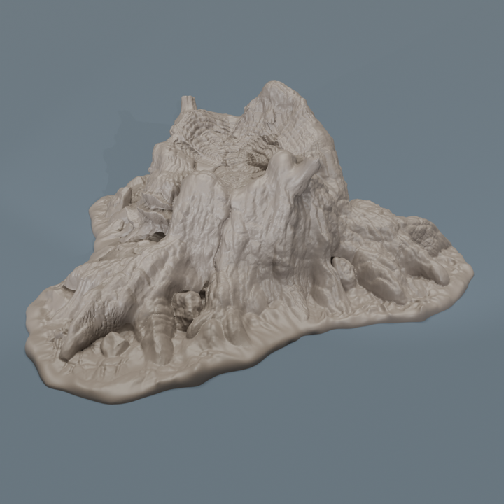 3D Printable Tree trunk by HexBrick
