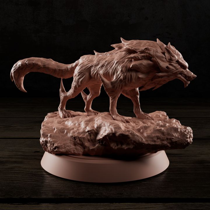 3D Printable Werewolf Cub by Atlanticus Arts