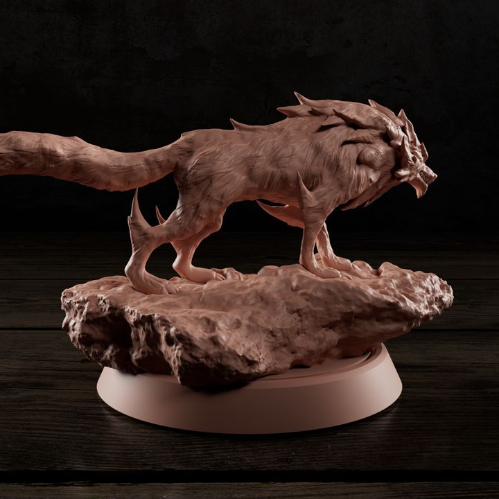 3D Printable Werewolf Cub by Atlanticus Arts
