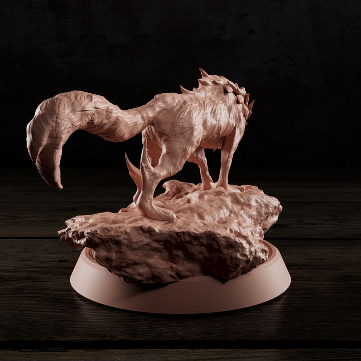 3D Printable Werewolf Cub by Atlanticus Arts