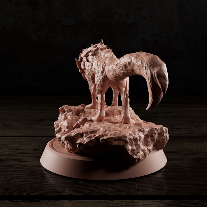 3D Printable Werewolf Cub by Atlanticus Arts