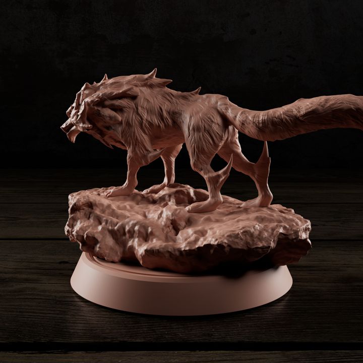 3D Printable Werewolf Cub by Atlanticus Arts