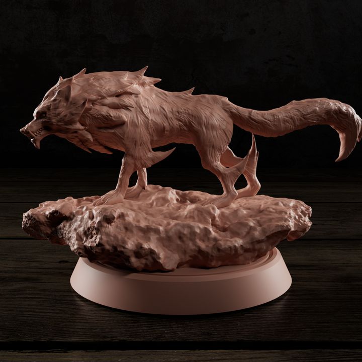 3D Printable Werewolf Cub by Atlanticus Arts