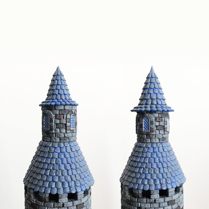 3D Printable Castle builder - Roofs by ARTMARKEVYCH