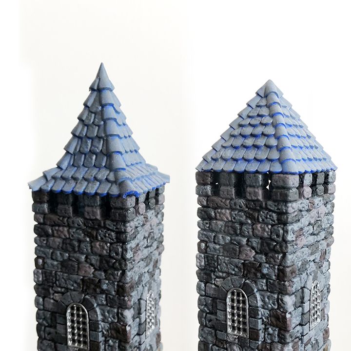 3D Printable Castle builder - Roofs by ARTMARKEVYCH