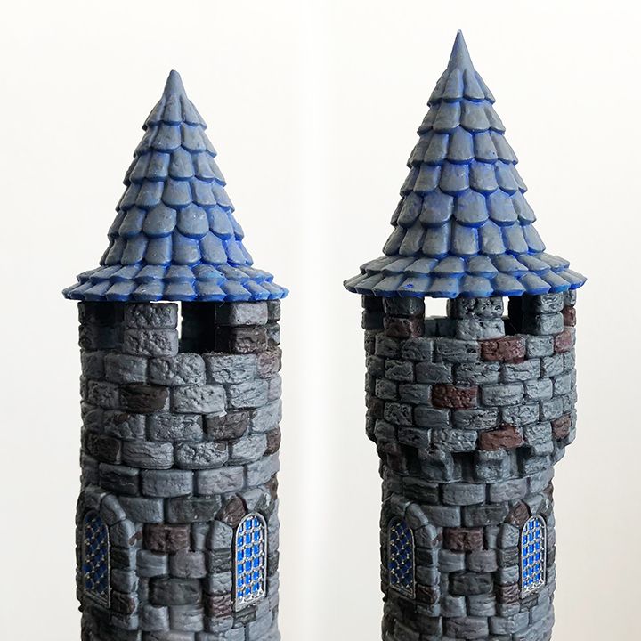 3D Printable Castle builder - Roofs by ARTMARKEVYCH