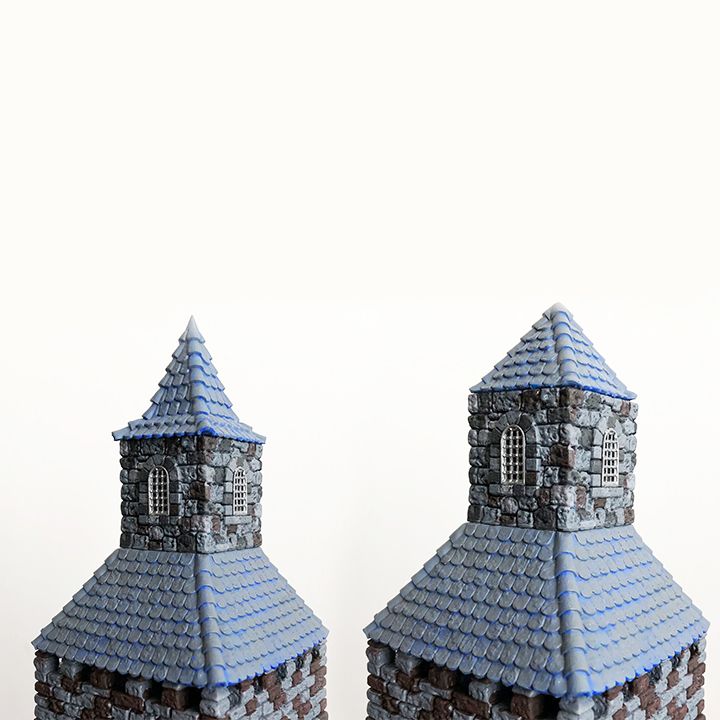 3D Printable Castle builder - Roofs by ARTMARKEVYCH