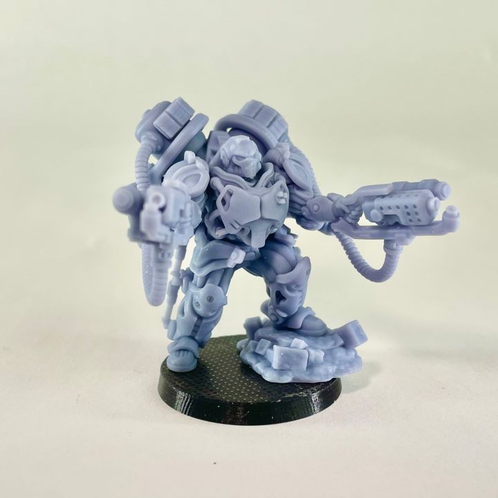 3D Printable Proxy Marines, the Mega Collection by QuestWagon