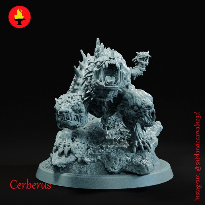 3D Printable Cerberus by Evil Forge Studio