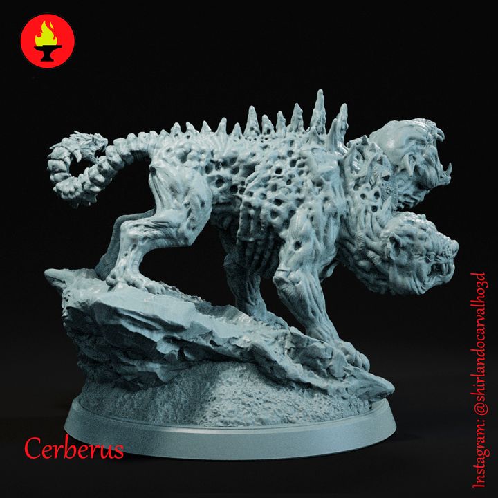 3D Printable Cerberus by Evil Forge Studio