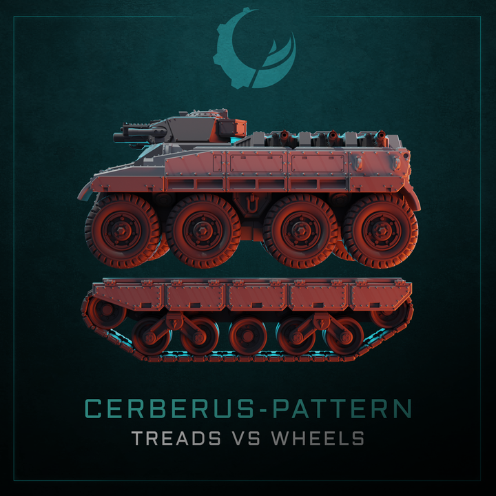 3D Printable Cerberus-Pattern Armored Personnel Carrier by Maelstrom ...