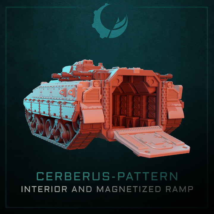 3D Printable Cerberus-Pattern Armored Personnel Carrier by Maelstrom ...