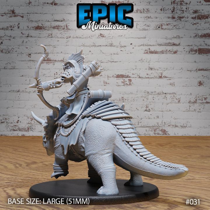 3D Printable Lizard Folk Army Dino Set / Reptilian Humanoid Warrior ...
