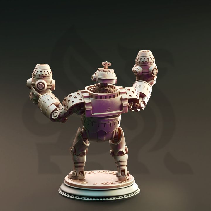 3D Printable Clockwork Simulacrums - Minor Venators by DM Stash