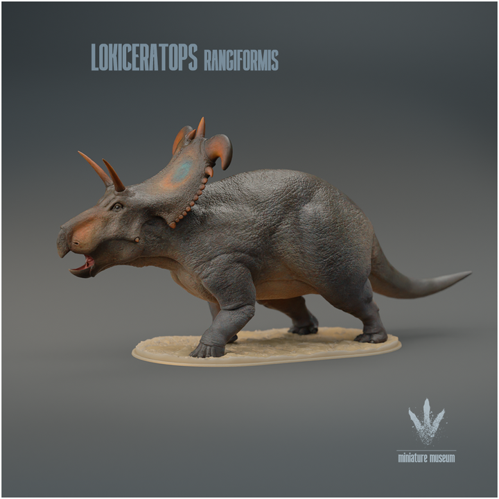 3D Printable Lokiceratops rangiformis : The Loki Horned Face by ...