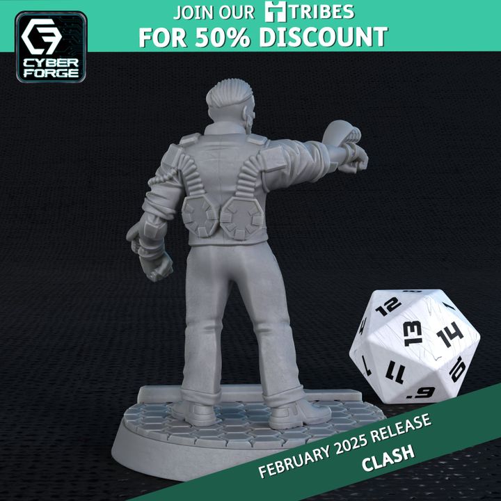 3D Printable Cyber Forge Miniatures - 2025 - February - Clash by Titan ...