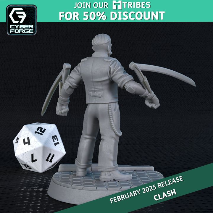 3D Printable Cyber Forge Miniatures - 2025 - February - Clash by Titan ...