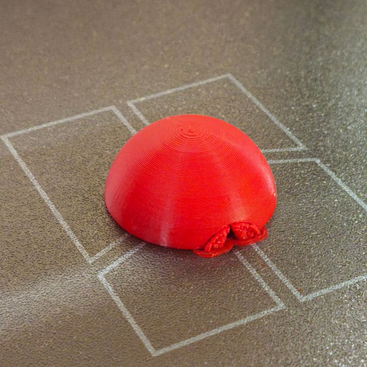 3D Printable PokéBall Fidget Clicker Set Keychain by Clickify 3D