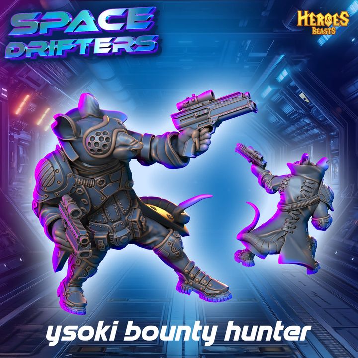 3D Printable ysoki by Heroes and Beasts