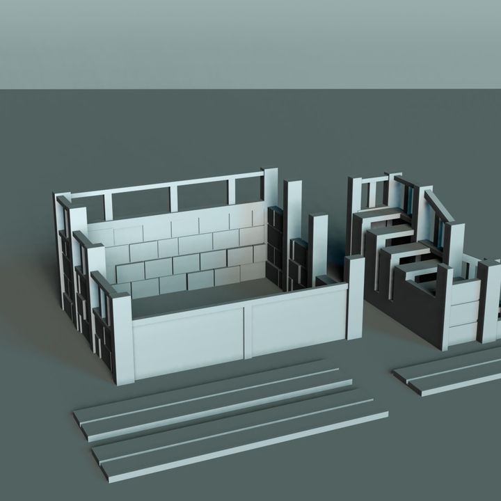 3D Printable Fantasy Football Spectator Stand by Culverin Models