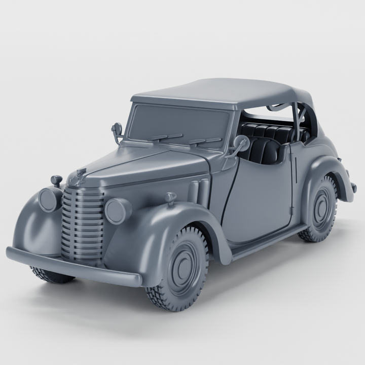 3D Printable Austin 8AP Military tourer (UK, WW2) by Wargame3d