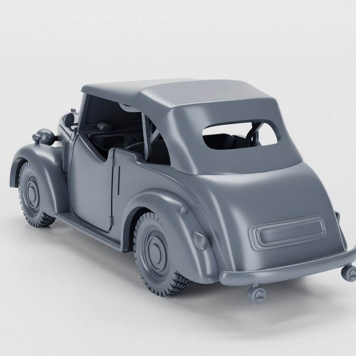 3D Printable Austin 8AP Military tourer (UK, WW2) by Wargame3d