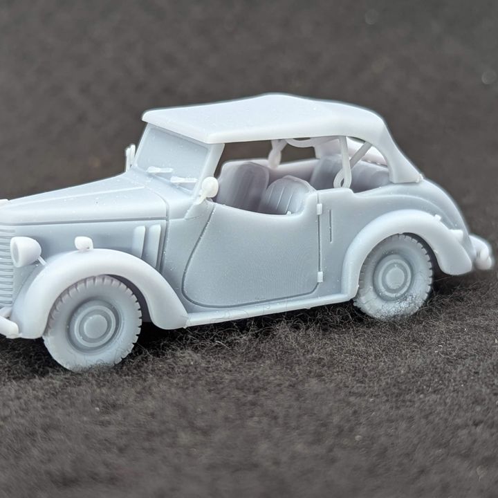 3D Printable Austin 8AP Military tourer (UK, WW2) by Wargame3d
