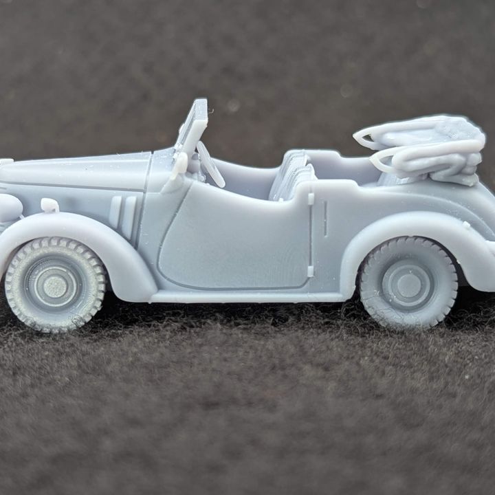 3D Printable Austin 8AP Military tourer (UK, WW2) by Wargame3d