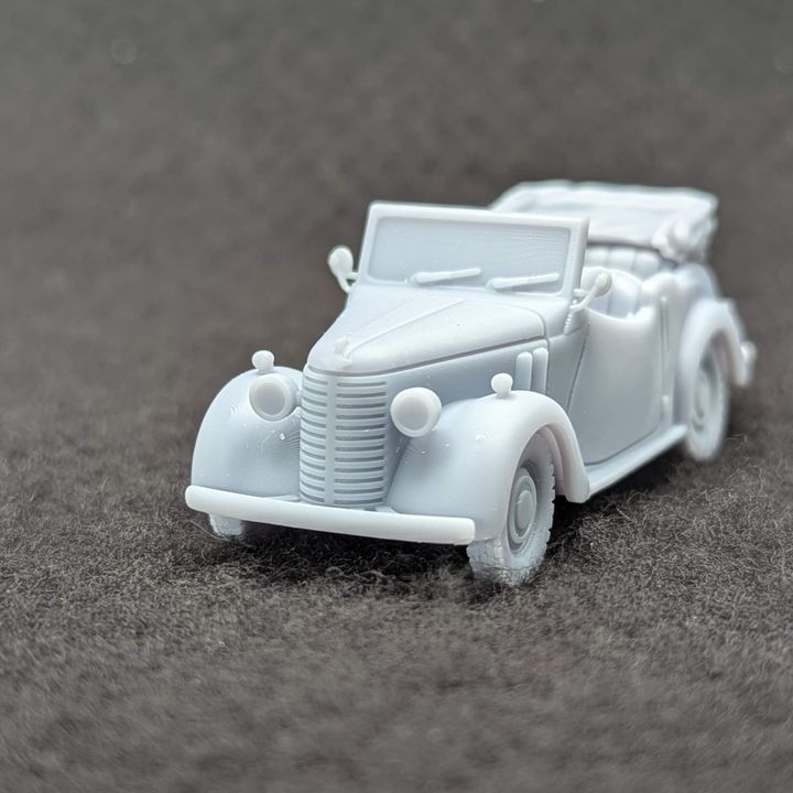 3D Printable Austin 8AP Military tourer (UK, WW2) by Wargame3d