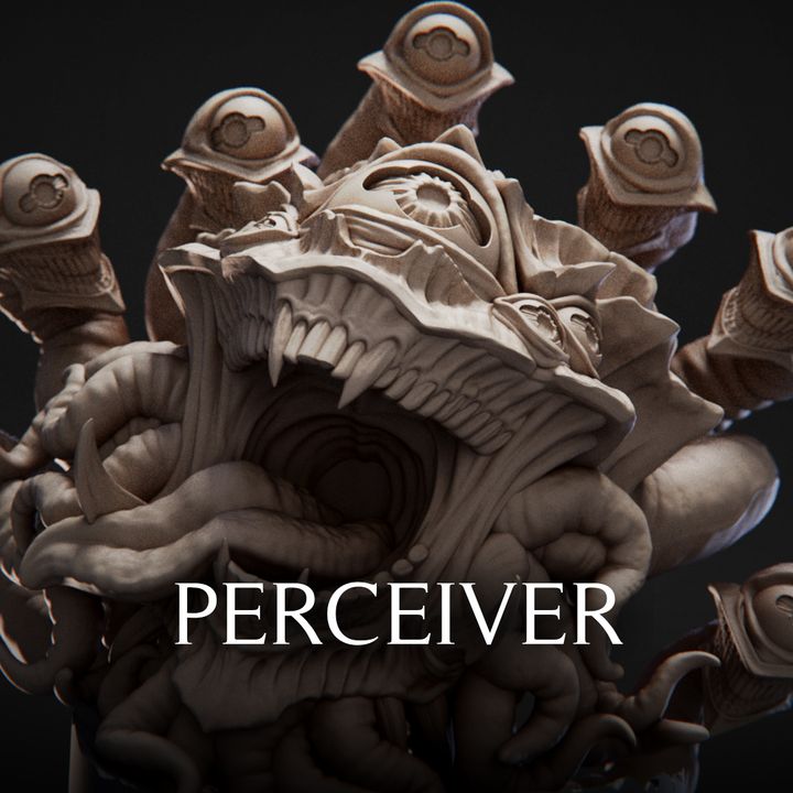 3D Printable The Perceiver by Comet Lord Miniatures