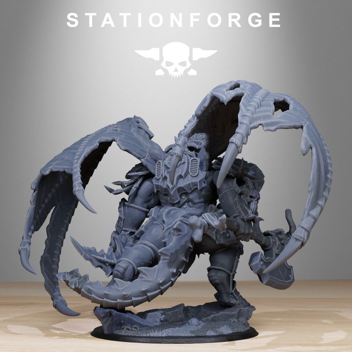 3D Printable Corrupted Demon by Station Forge