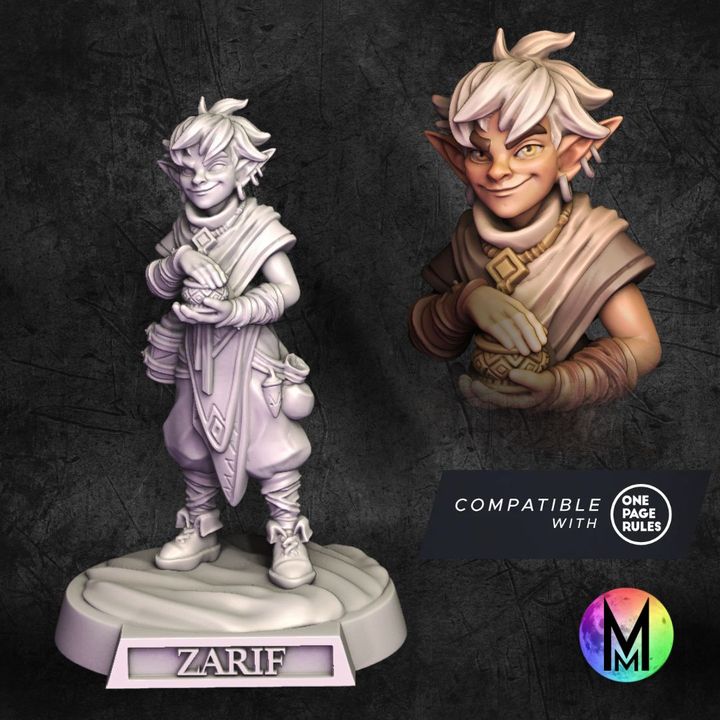 3D Printable Elves - Sun Elves Set ( Complete Sun Elves Release- One ...