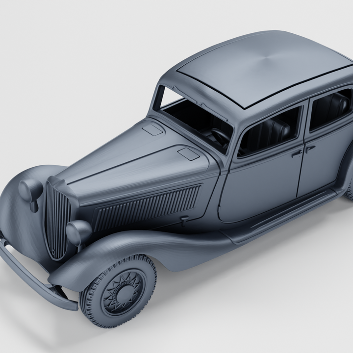 3D Printable Fiat 527 (Fiat Ardita 2500 sport) (Italy, WW2) by Wargame3d