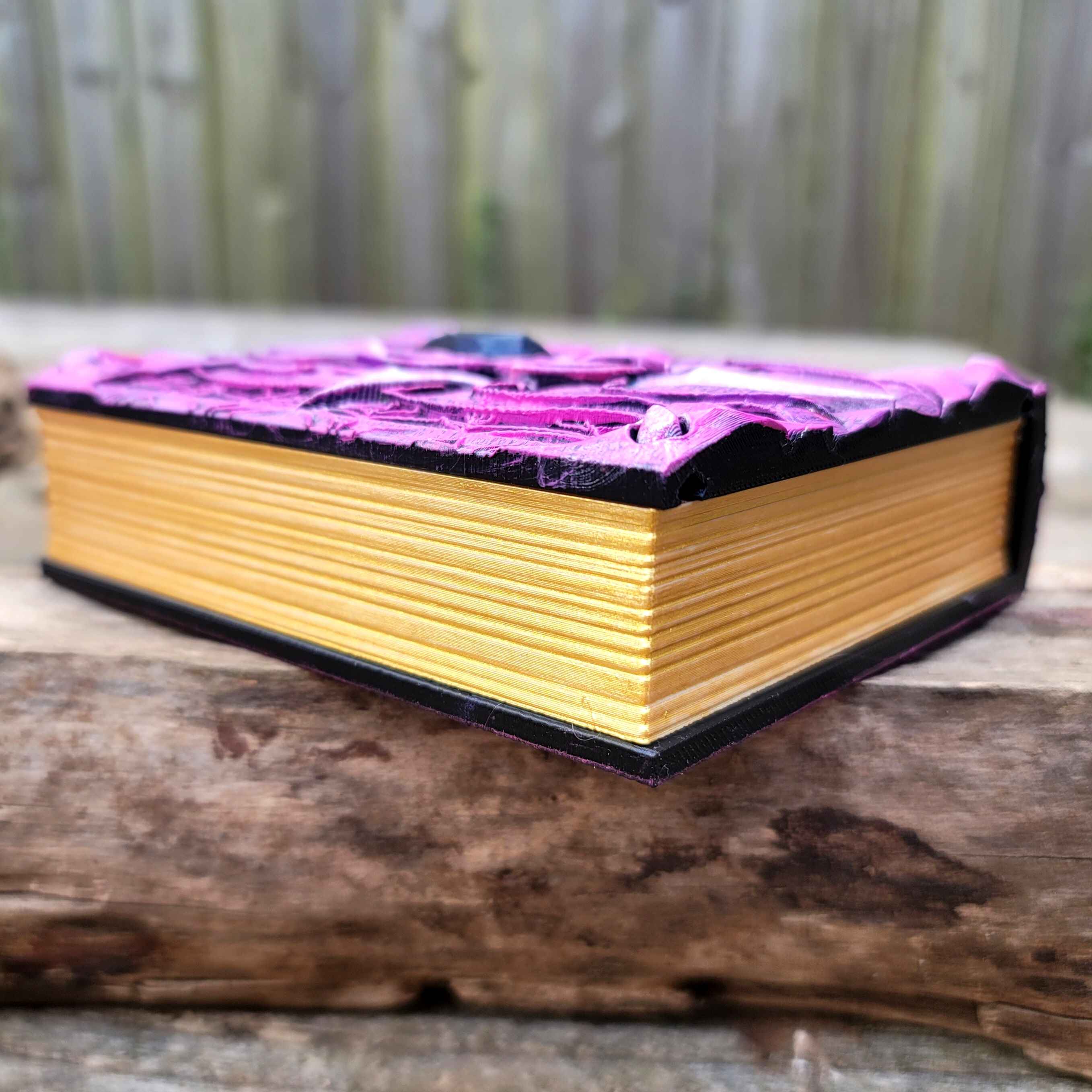 3D Printable Nightweave Tome - SUPPORT FREE! (New Tome Dice Tower Tray ...