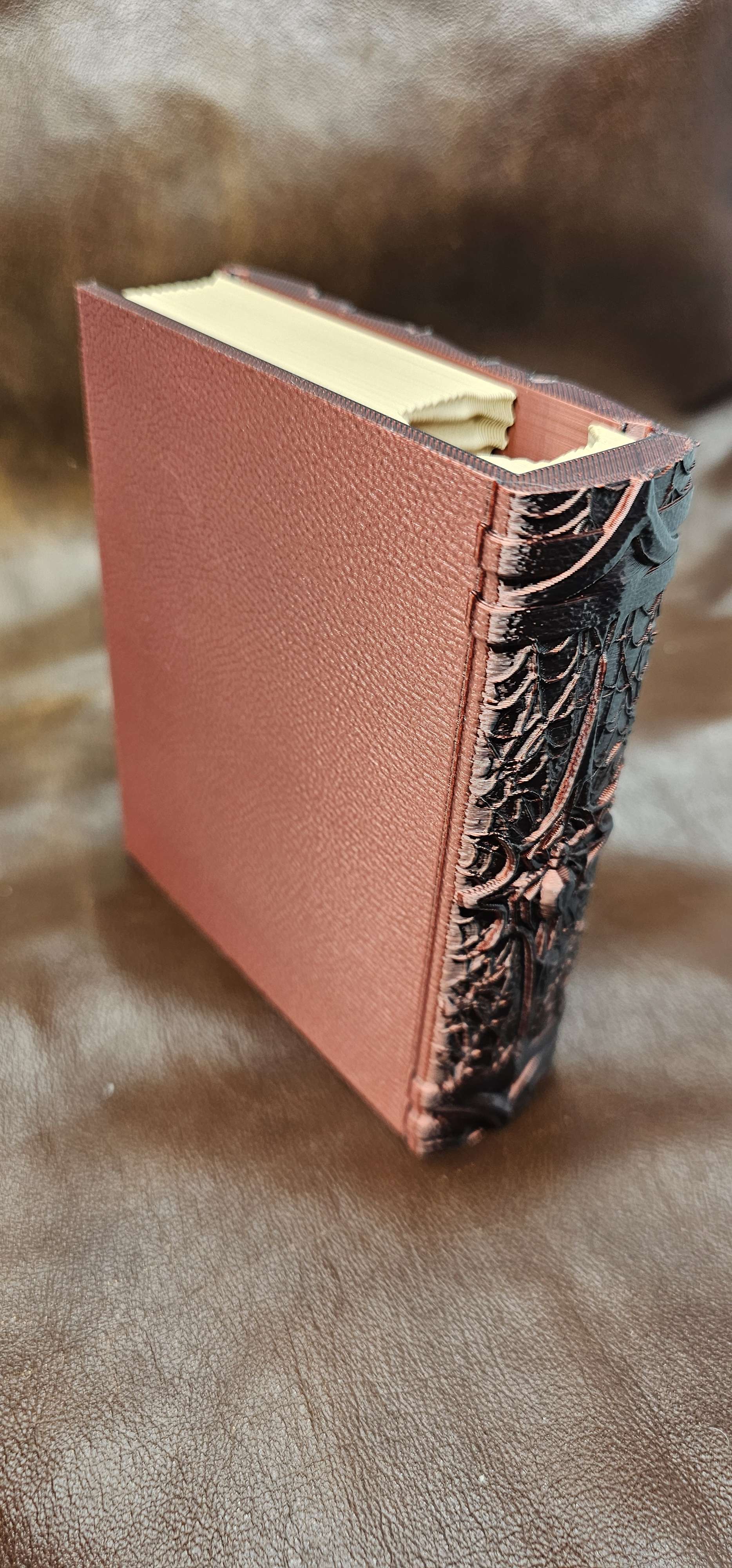 3D Printable Nightweave Tome - SUPPORT FREE! (New Tome Dice Tower Tray ...