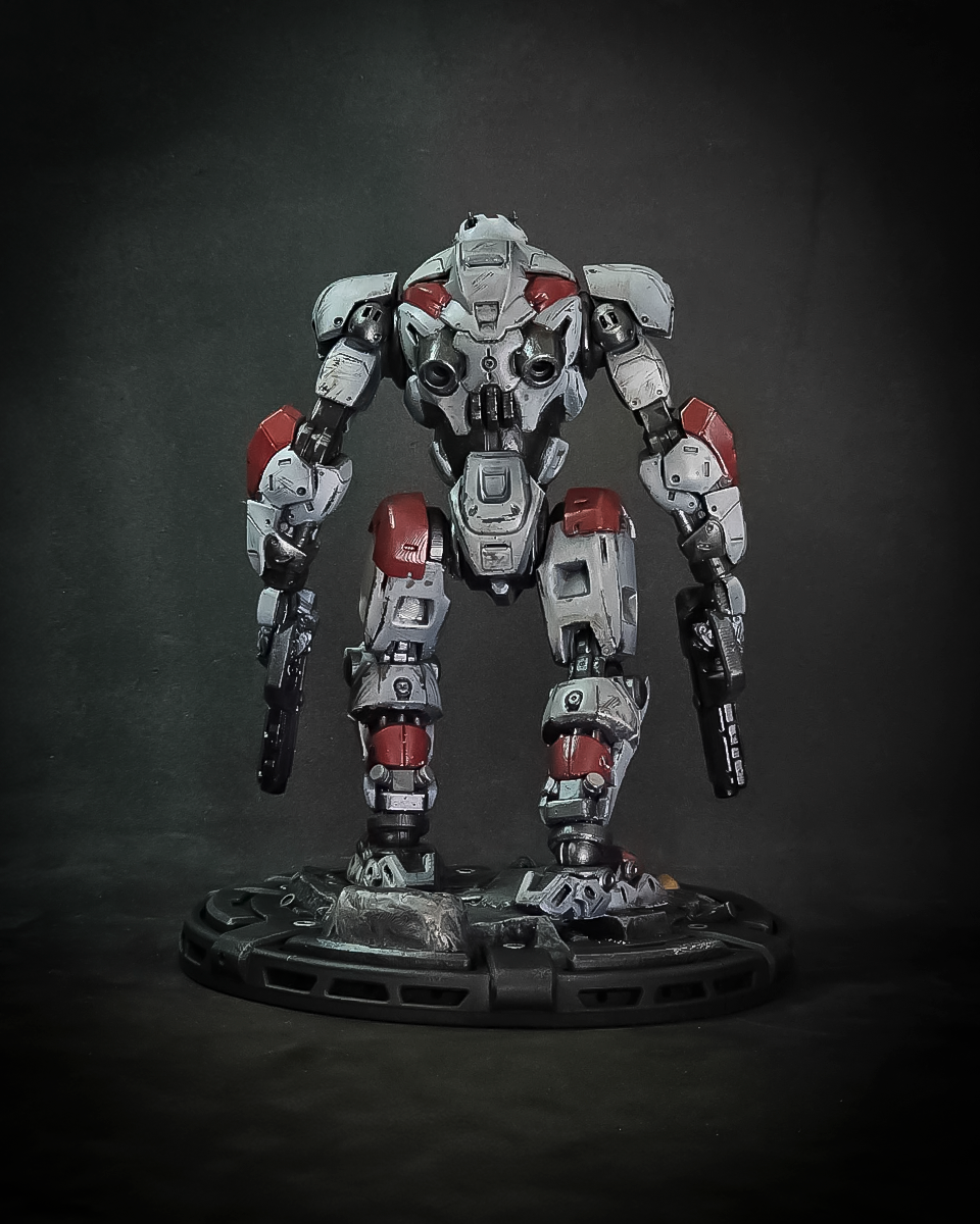 3D Printable SIXRAY - 02 MECH 28mm by Moid