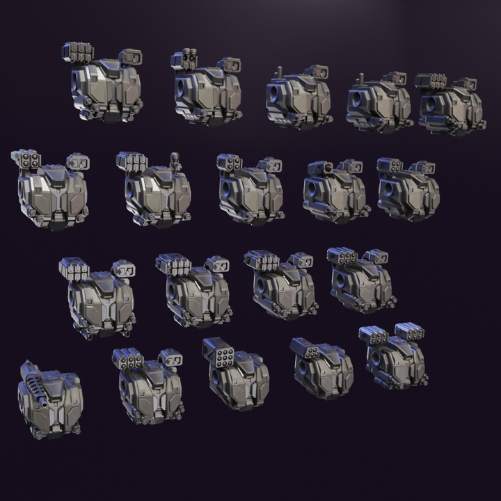 3D Printable 8mm Warhammer WHM - modular, all variants by ddd_martin ...