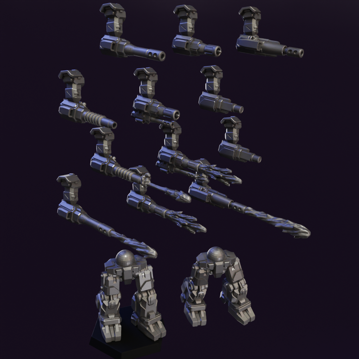 3D Printable 8mm Warhammer WHM - modular, all variants by ddd_martin ...