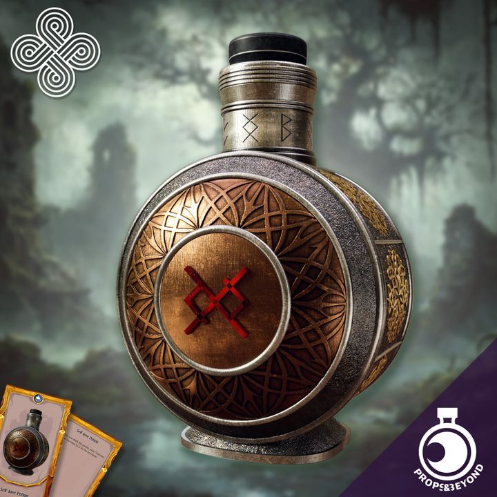3D Printable Nordic Love Potion by Props&Beyond