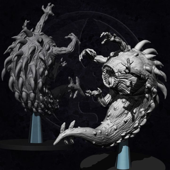 3D Printable PHAERIMM – Extraplanar Spellcasting Monster by Dark ...