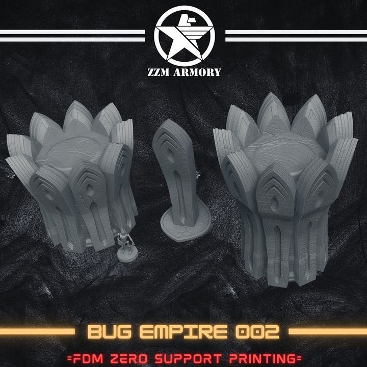3D Printable BUG EMPIRE 002 by ZZM ARMORY